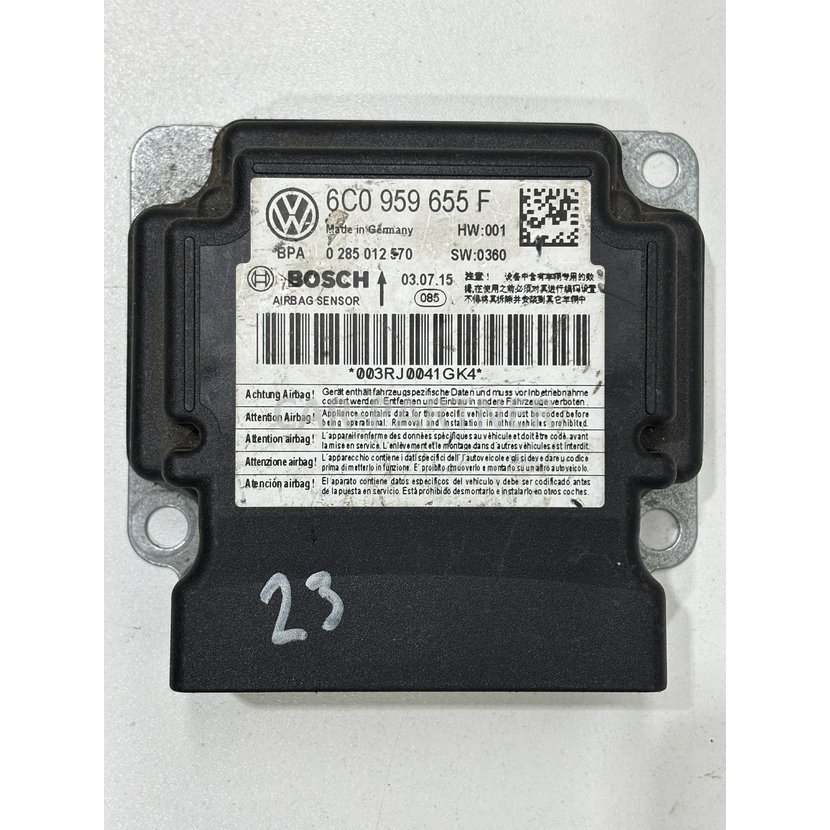 Řídící jednotka airbagu 6C0 959 655 F Škoda/VW | CAR-PARTNER